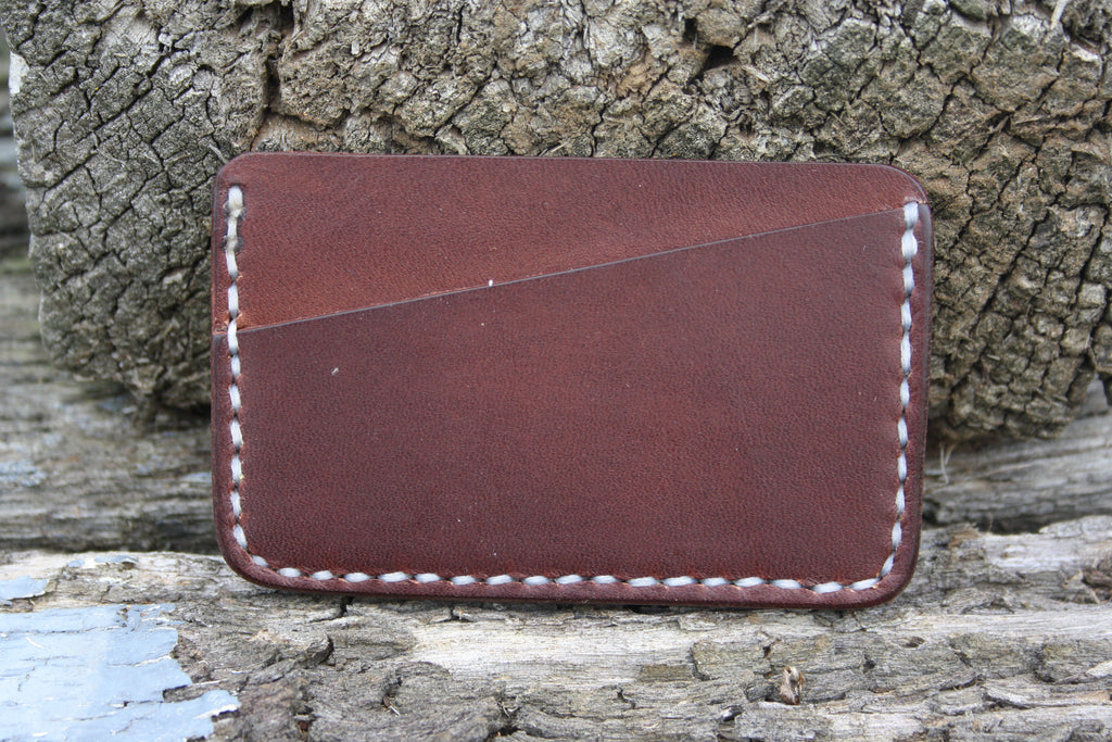 Slim Card Wallet – Reece's Handmade Leather Goods